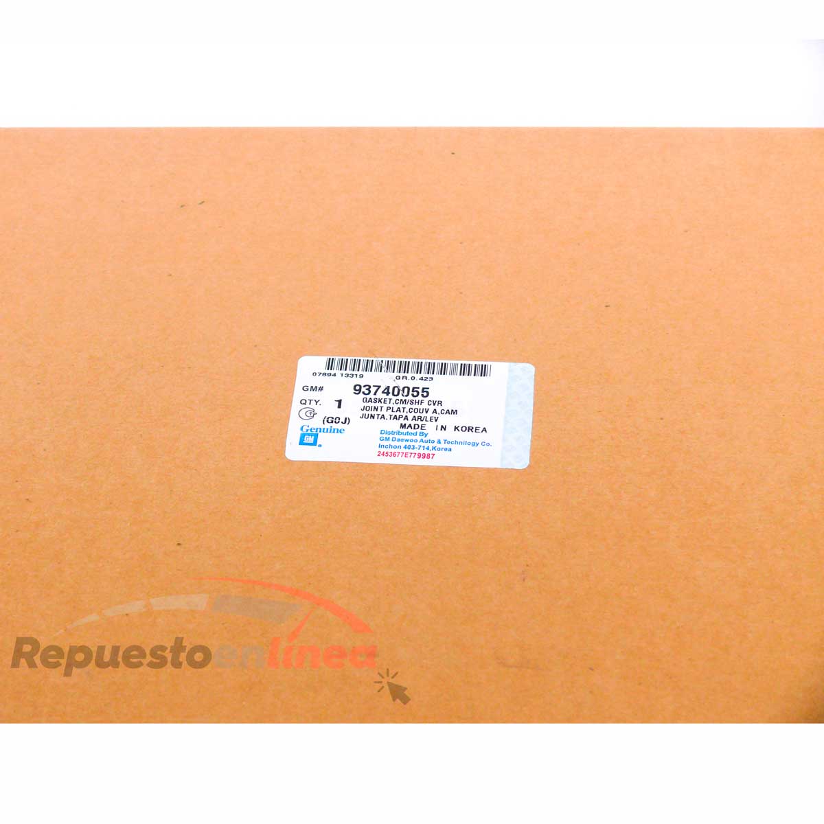 Juego de empaques Spark ORIGINAL GM - Repuestoenlinea.com