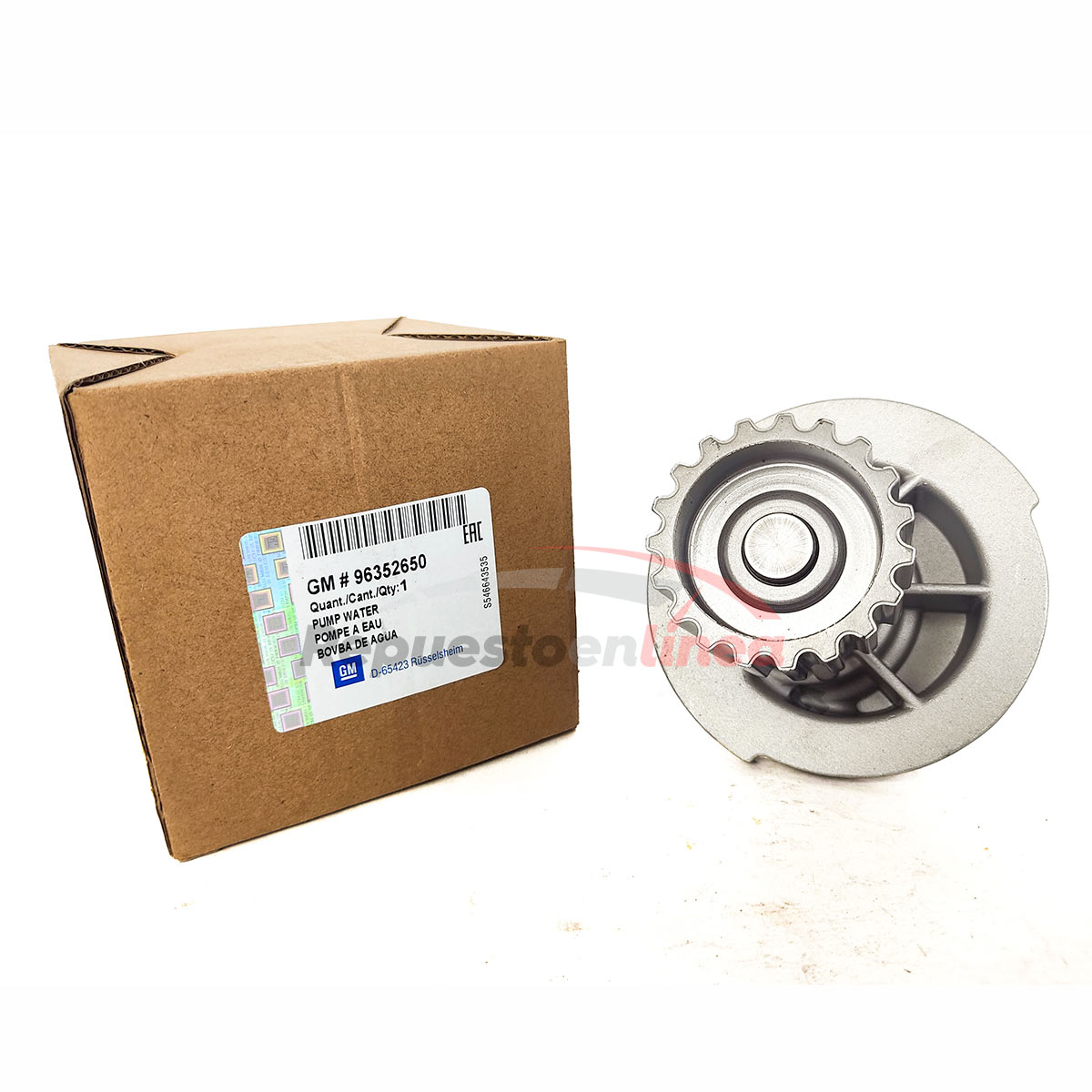 Bomba de Agua Aveo Nubira GM ORIGINAL - Repuestoenlinea.com